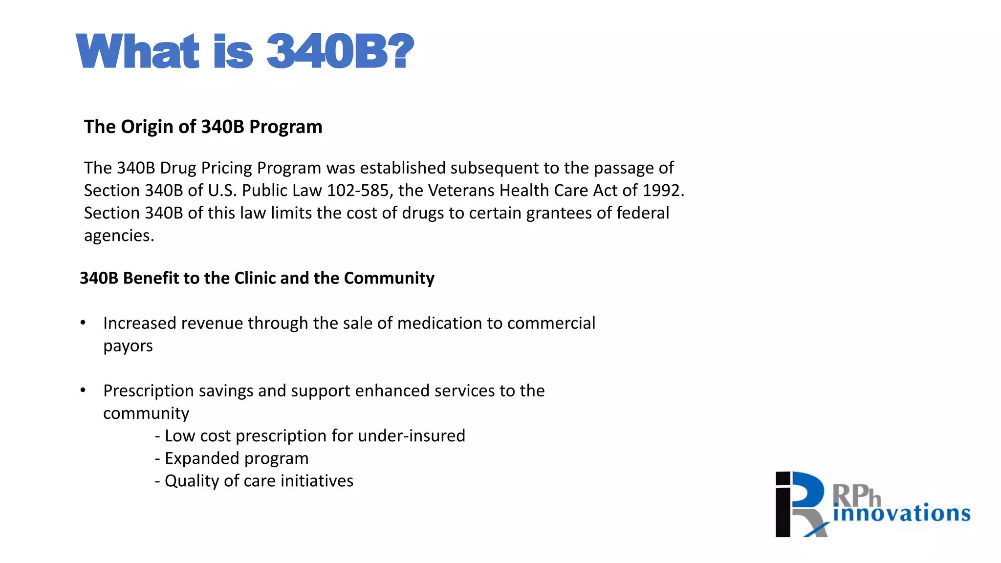 Translating compliance requirements into action items 340B | PDF