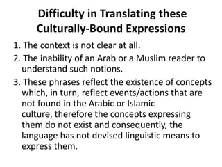 Translating culture specific terms | PPTX