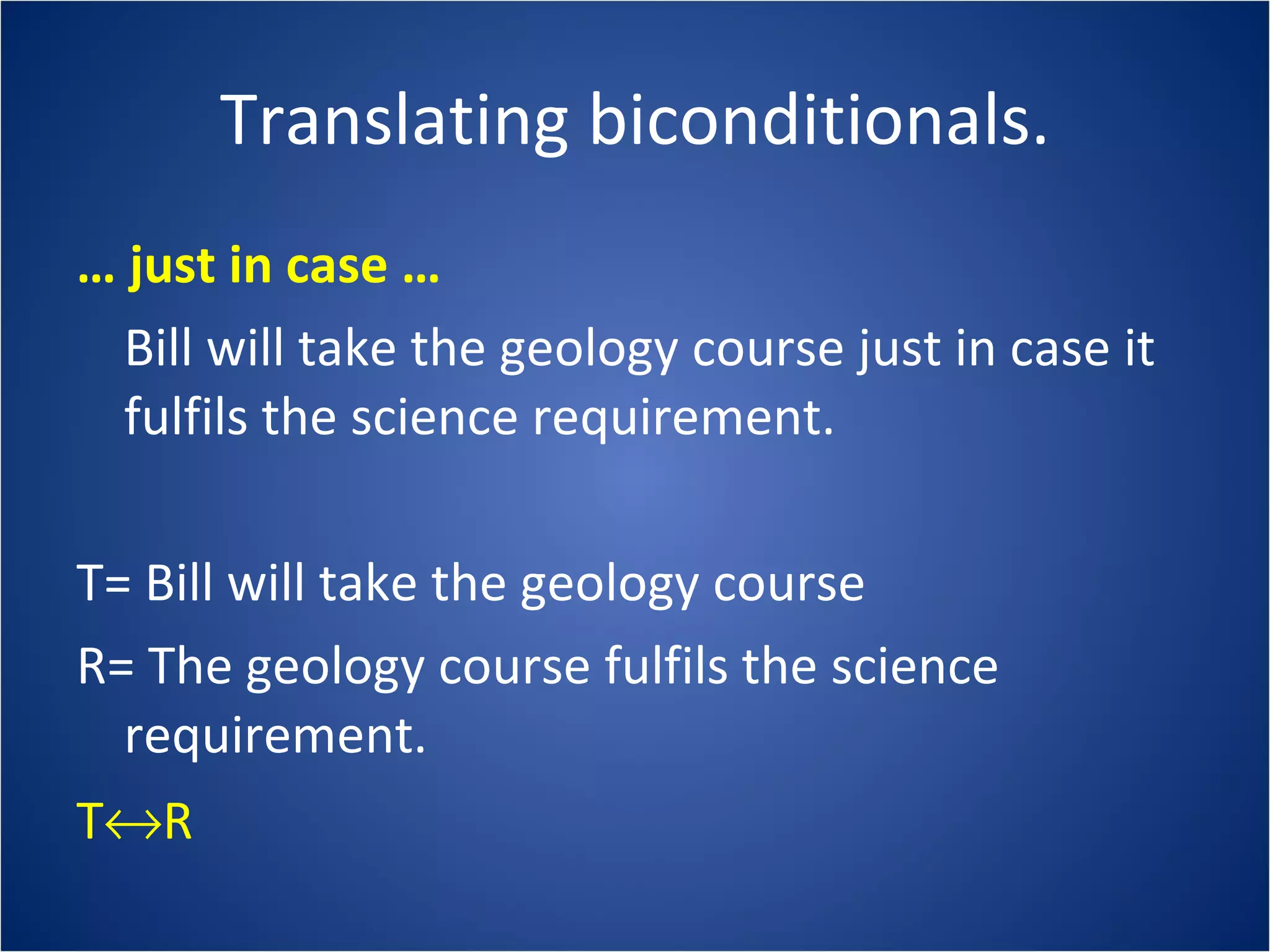 Translating English To Propositional Logic Ppt