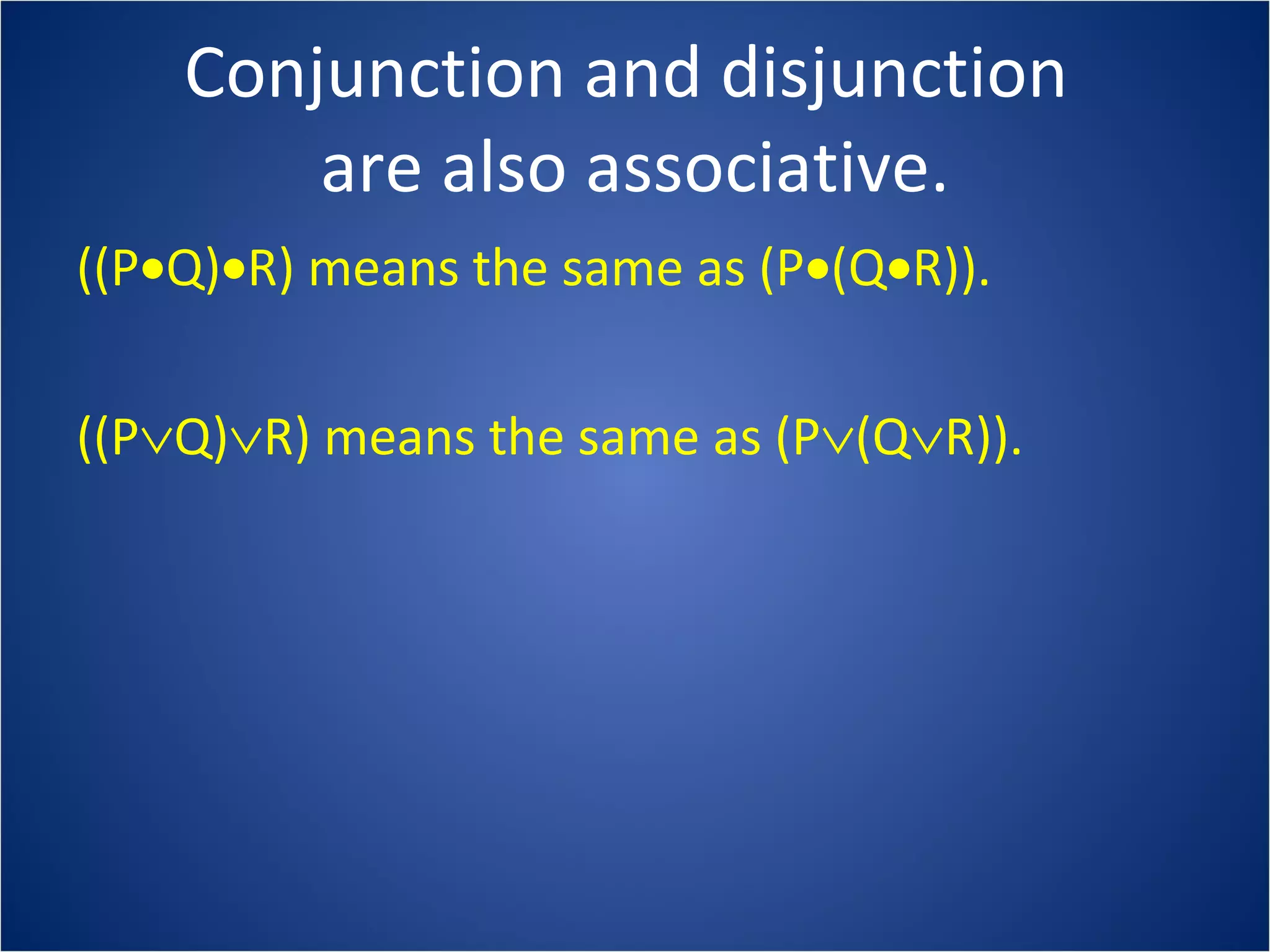 Translating English To Propositional Logic Ppt