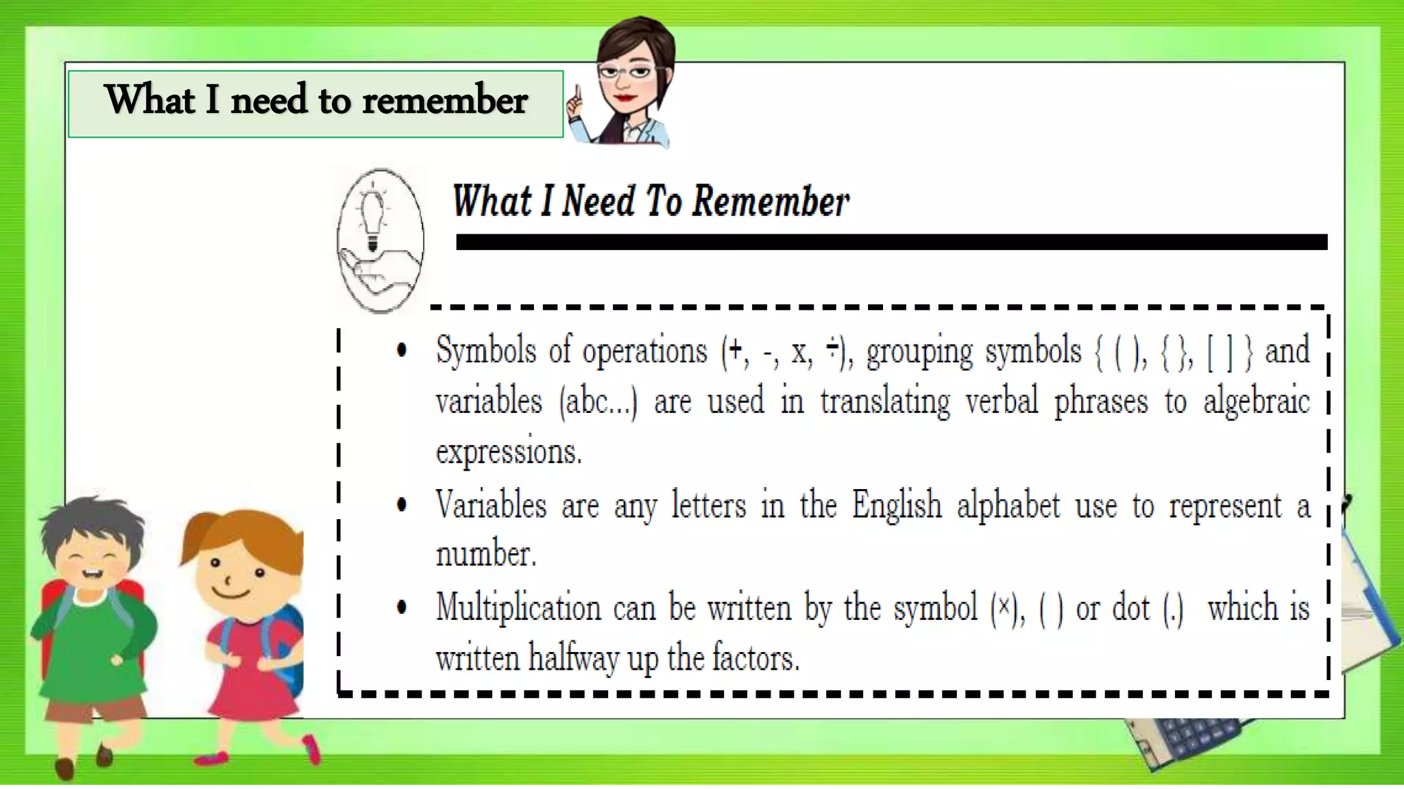 Translating Mathematical Phrases to Rational Algebraic Expressions | PPTX