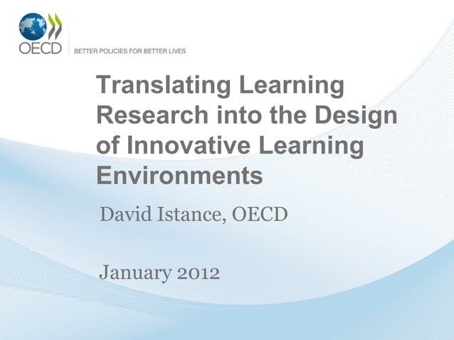 Translating Learning Research into the Design of Innovative Learning ...