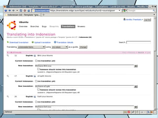 Translating Open Source Application | ODP