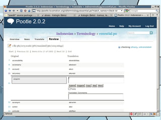 Translating Open Source Application | ODP