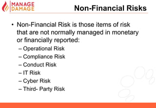 Translating Operational Risk to the Boardroom | PPTX