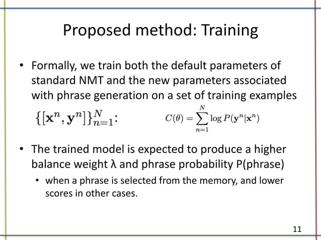 Translating phrases in neural machine translation | PPT