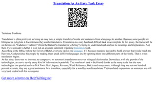 Translating Research Into Practice Essays | PPT