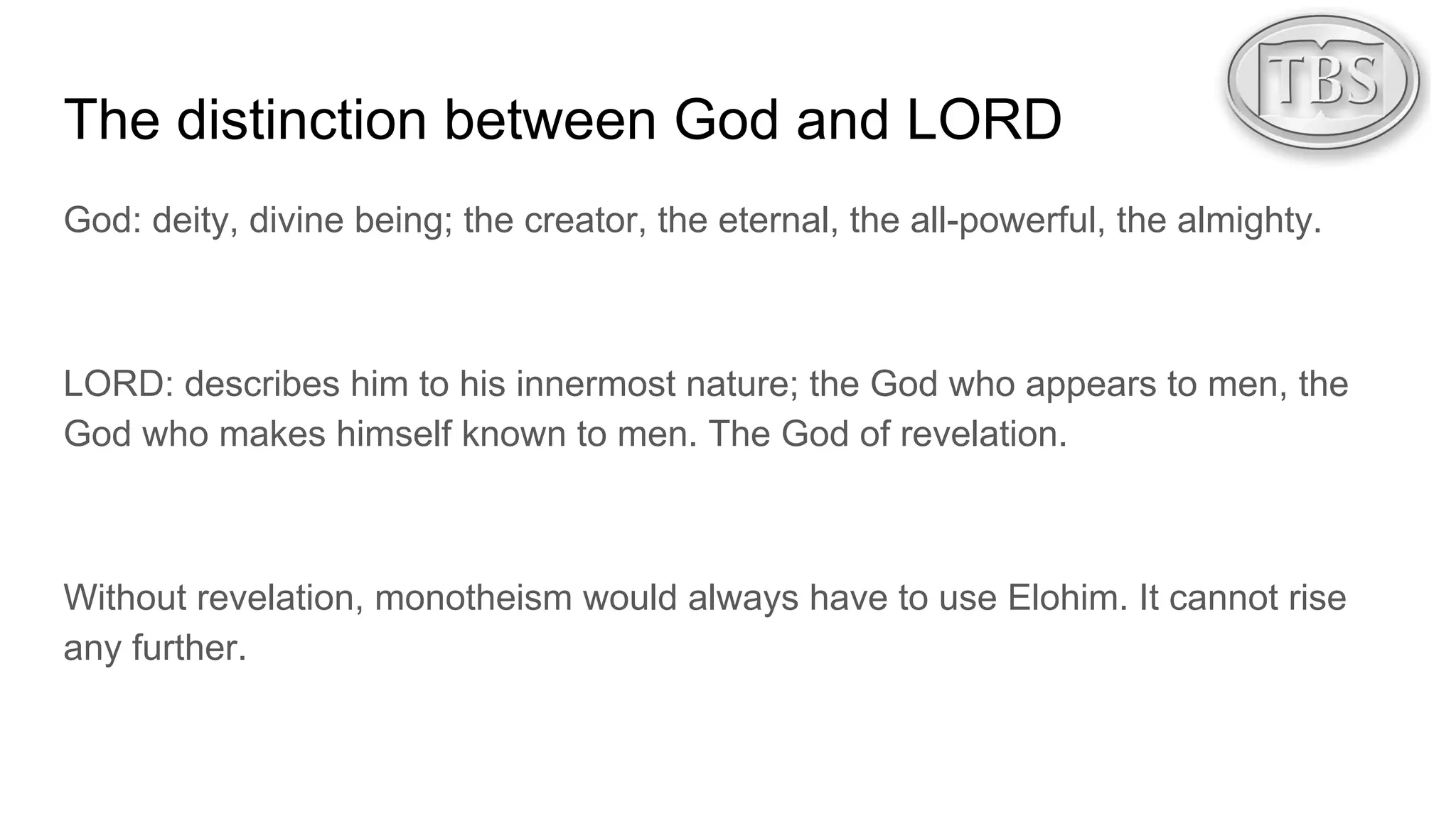 Translating the Hebrew words Elohim (God) and Jehovah (LORD) | PDF