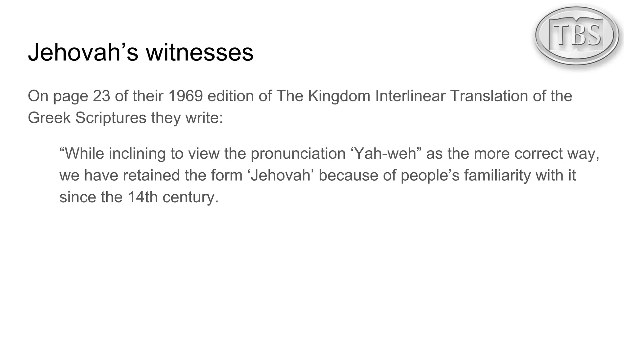 Translating the Hebrew words Elohim (God) and Jehovah (LORD) | PDF