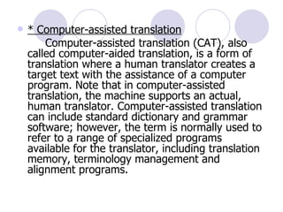 Translation | PPT