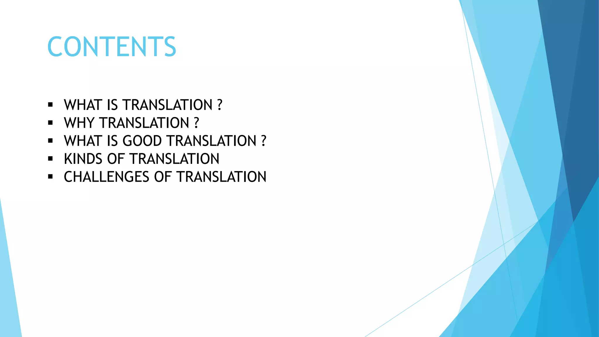 Translation | PPTX