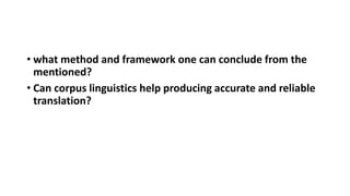 Translation,principals and methods | PPTX | Science