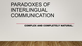 Eugine Nida | PPTX | Science