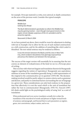 Translation And Markedness | PDF