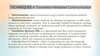 TRANSLATION-MEDIATED COMMUNICATION.pptxnotes | PPTX
