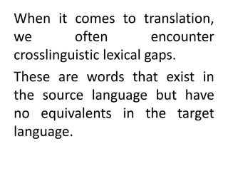 Translation-problems and Translation Process .pptx