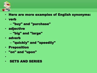 The use of componential Analysis in Translation | PPTX