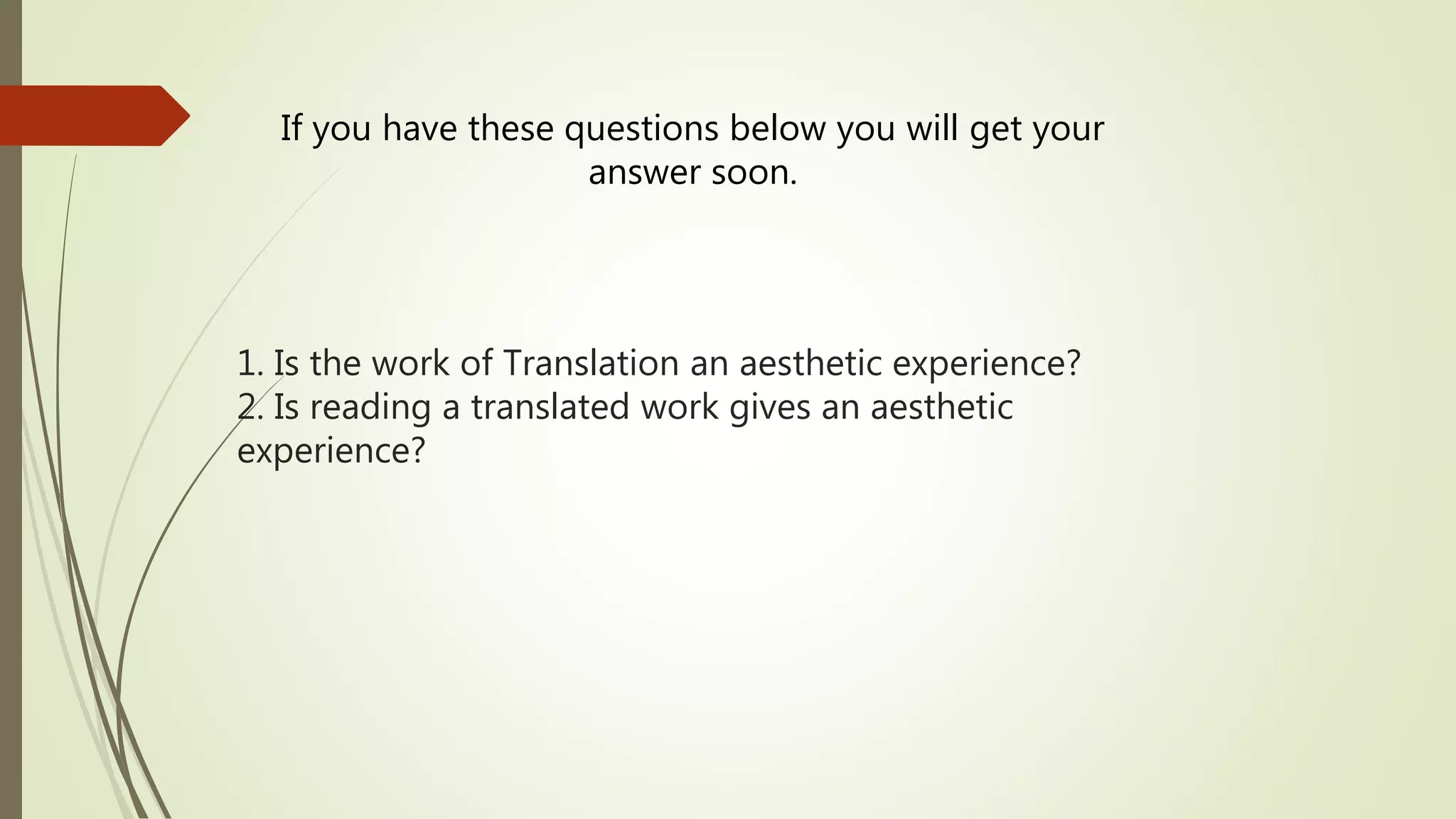 Translation – Aesthetics And Career.pptx