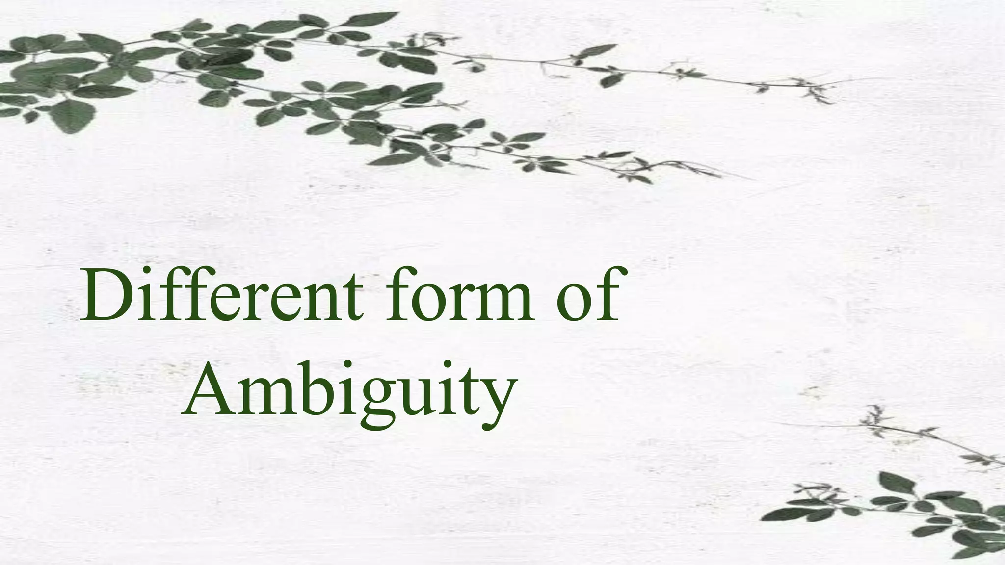 structural ambiguity | PDF