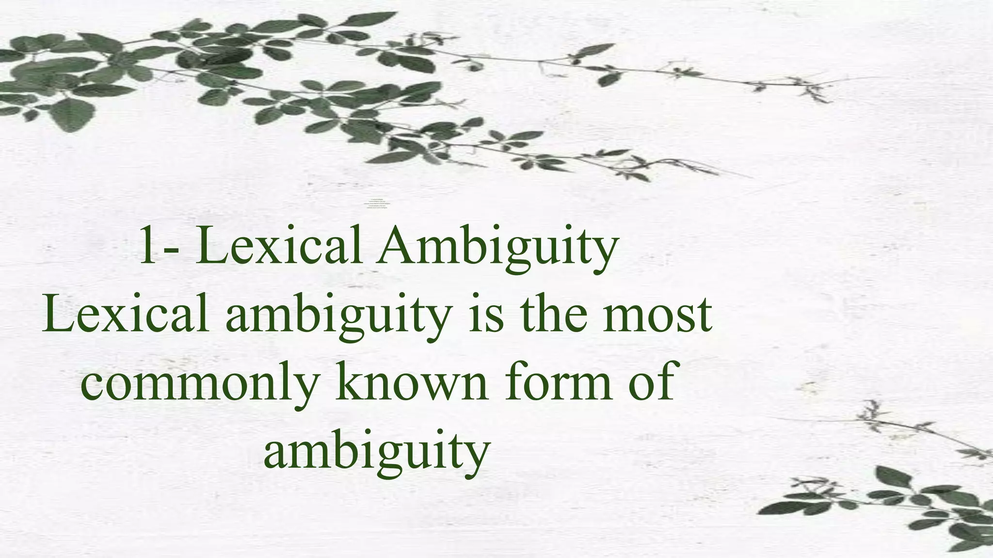 structural ambiguity | PDF