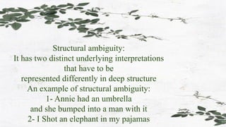 structural ambiguity | PDF