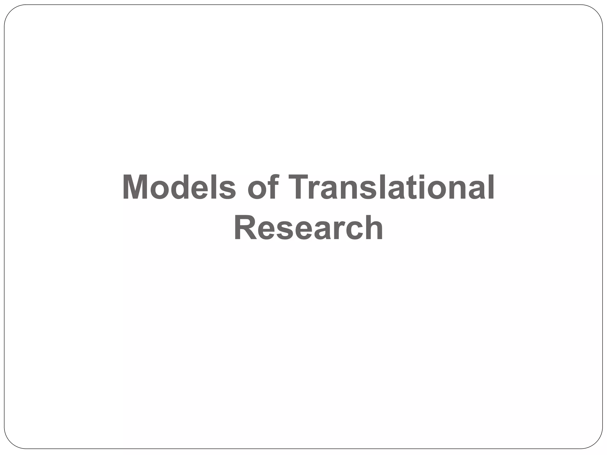 Translational research | PPTX
