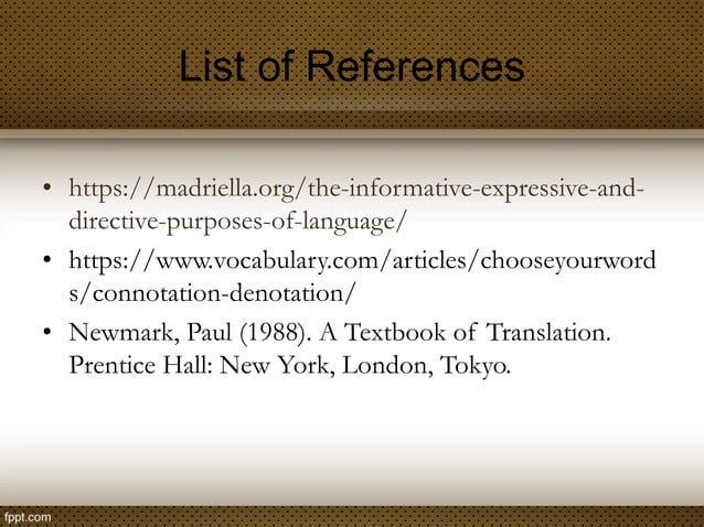 Translation and Language Functions | PPT