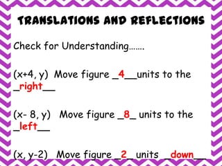 Translation and rotations | PPT