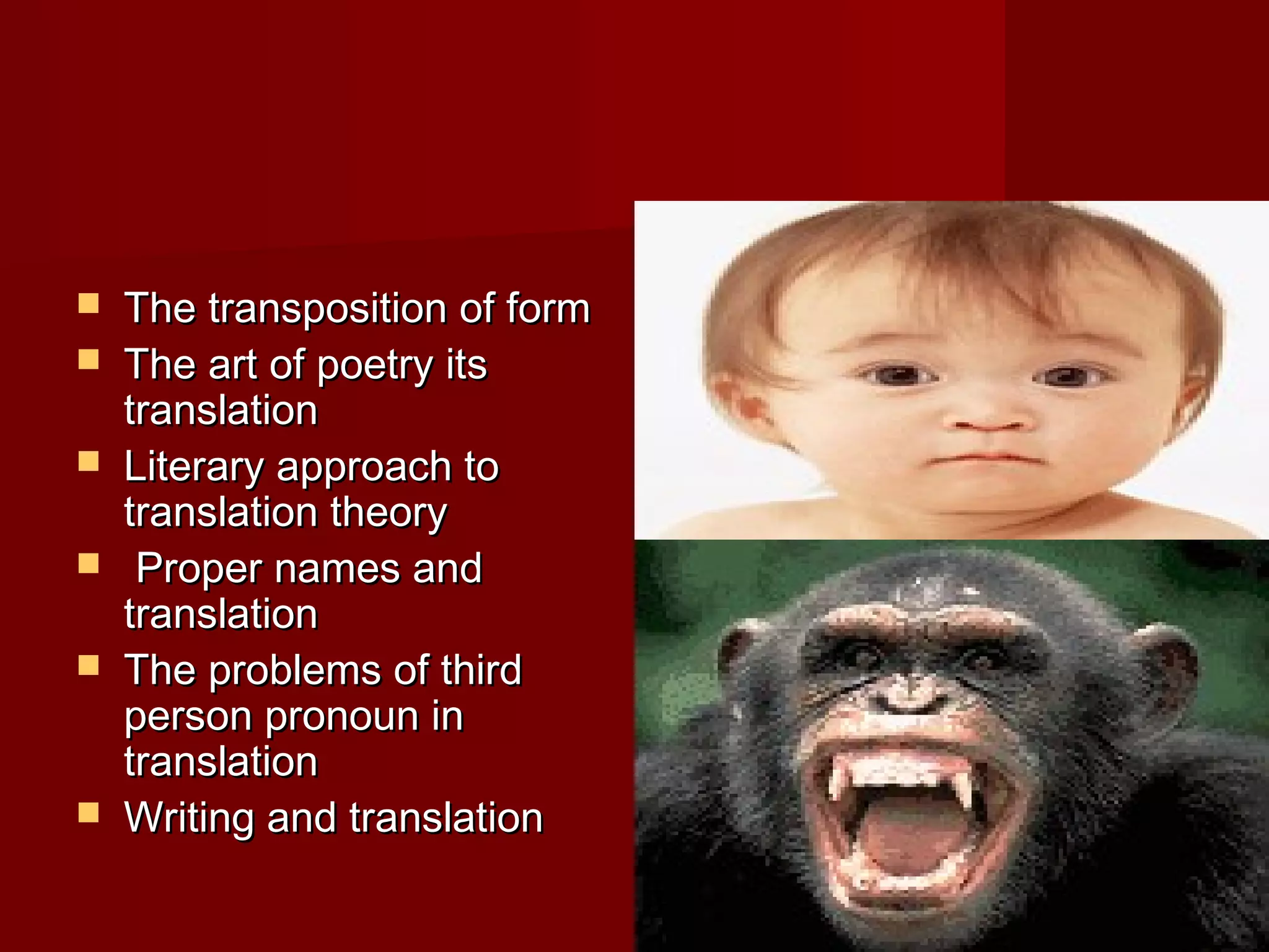 Translation as discovery | PPT