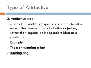 (Translation) attributive and phrase | PPTX