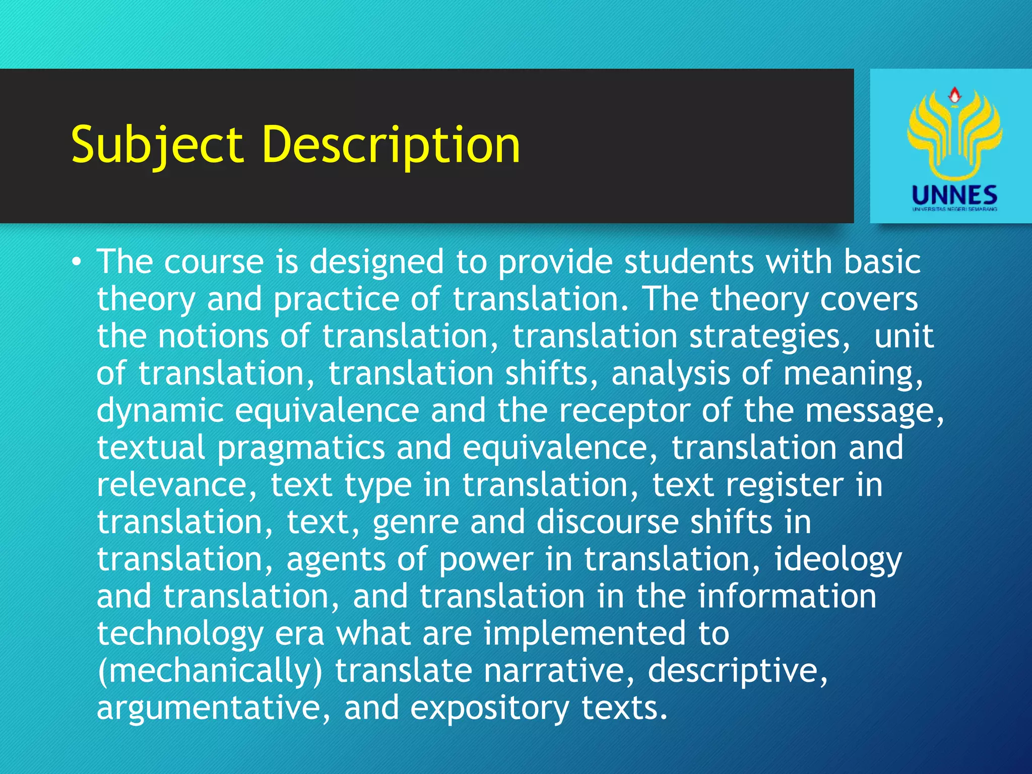 Translation coverage | PPTX