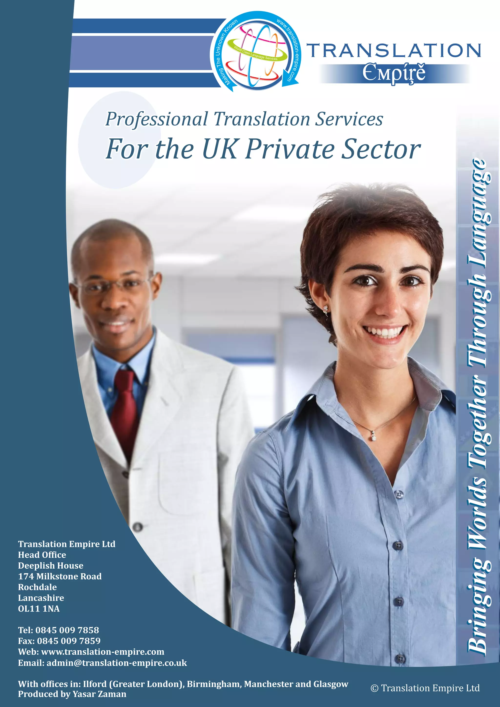 Translation Empire Portfolio | PDF