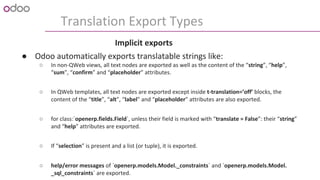 Translation engine in odoo | PPT