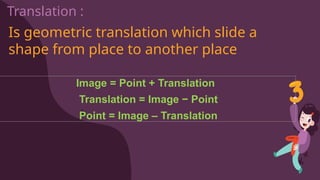 Translation lesson unit5 grade seven.pptx | 3-D Graphics | Computer Software and Applications