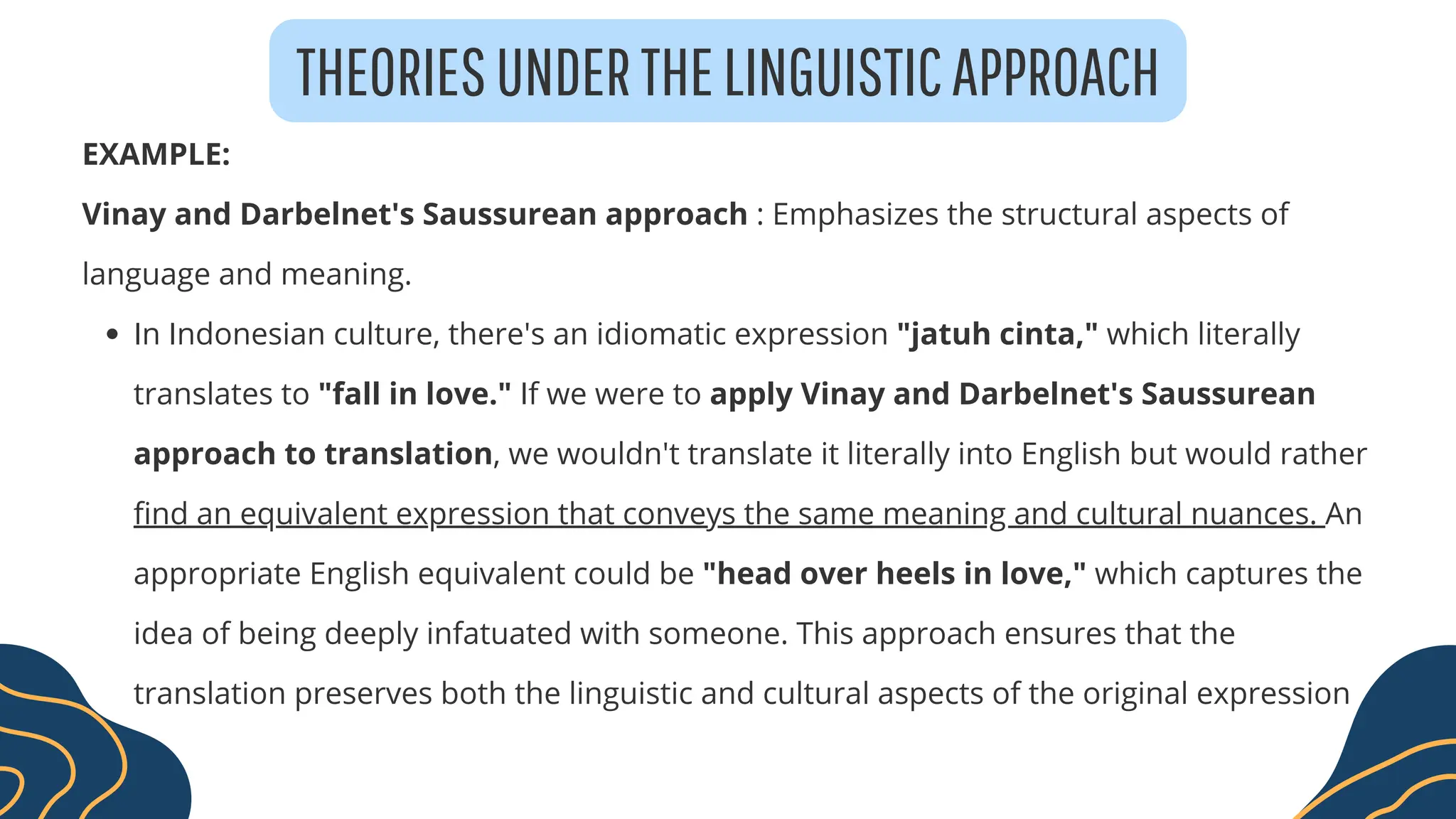 TRANSLATION (approaches in translation). | PDF