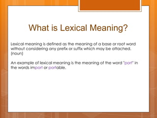The Word in Different Language | PPT
