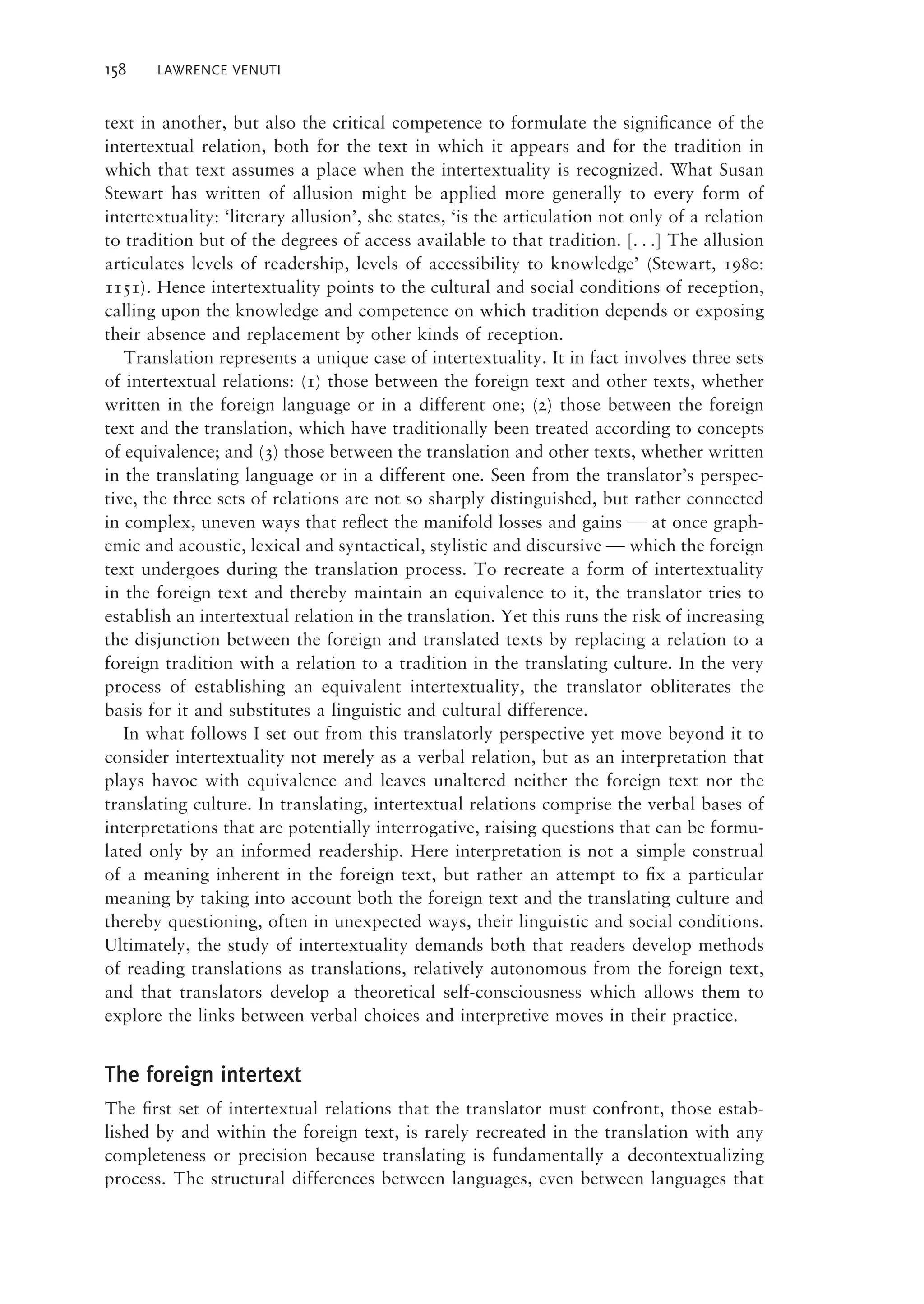 Translation, intertextuality,interpretation | PDF