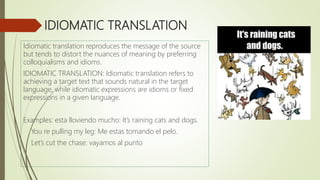 Translation methods | PPTX