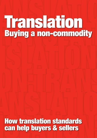 Translation non commodity | PDF | Desktop Publishing | Computer ...