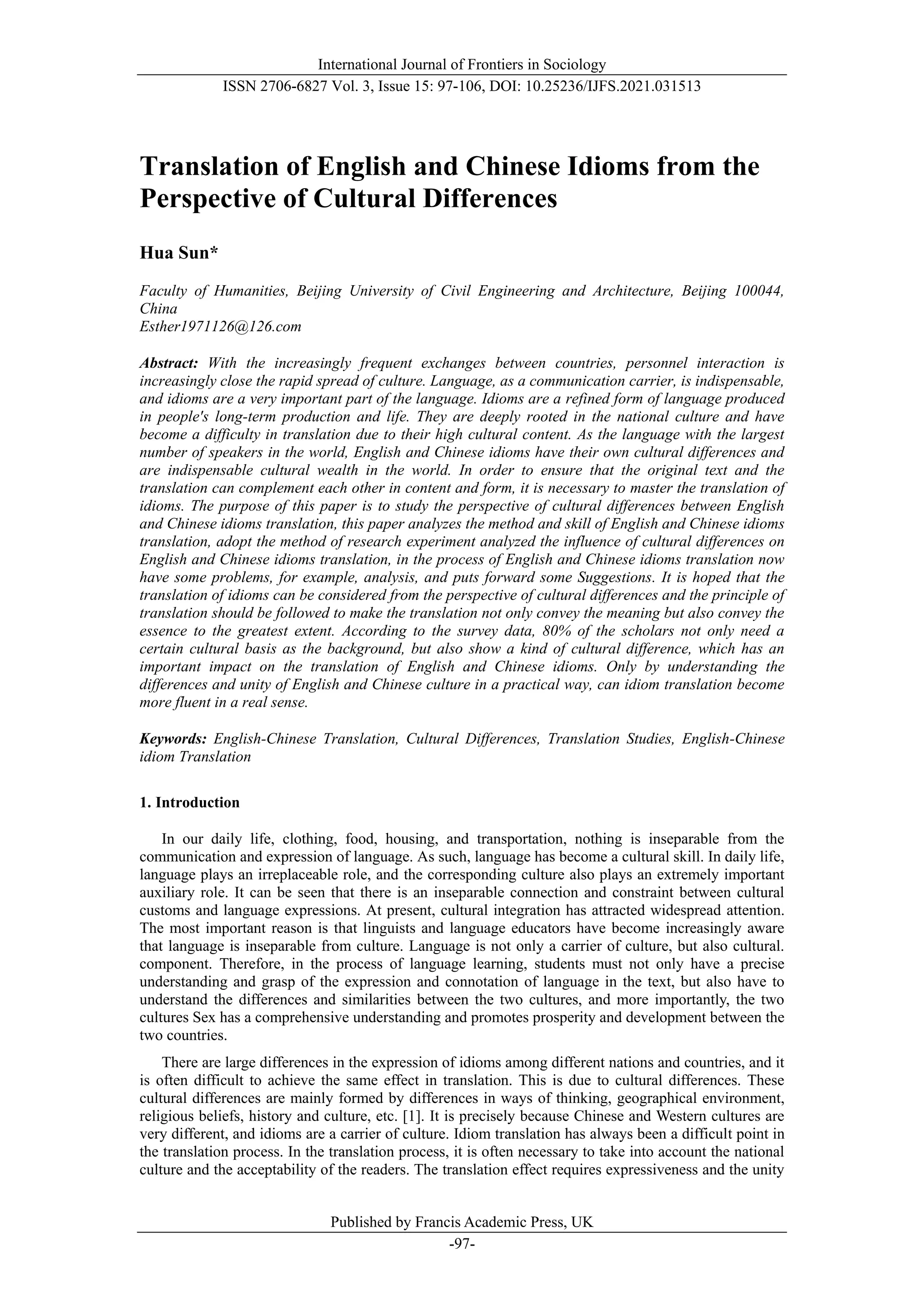 Translation of English and Chinese Idioms through Cultural Differences.pdf