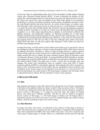 Translation of sign language using generic fourier descriptor and nearest neighbour | PDF