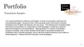 Translation Portfolio | PDF