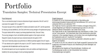Translation Portfolio | PPT