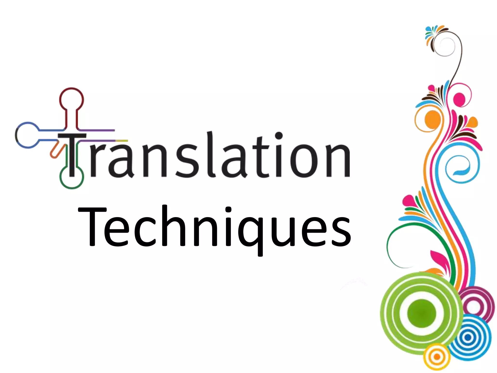 Translation Principles | PPTX