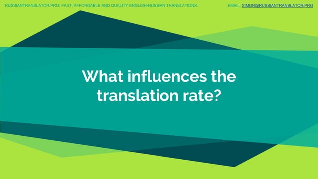 Translation Rates & Prices | PPTX