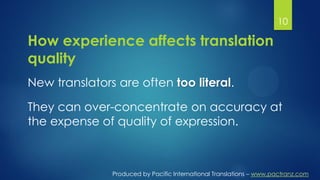 4 key translation skills professional translators must have | PDF