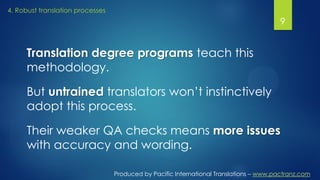 4 key translation skills professional translators must have | PPT
