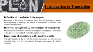 TRANSLATION sKILLS.pptx | Programming Languages | Computing