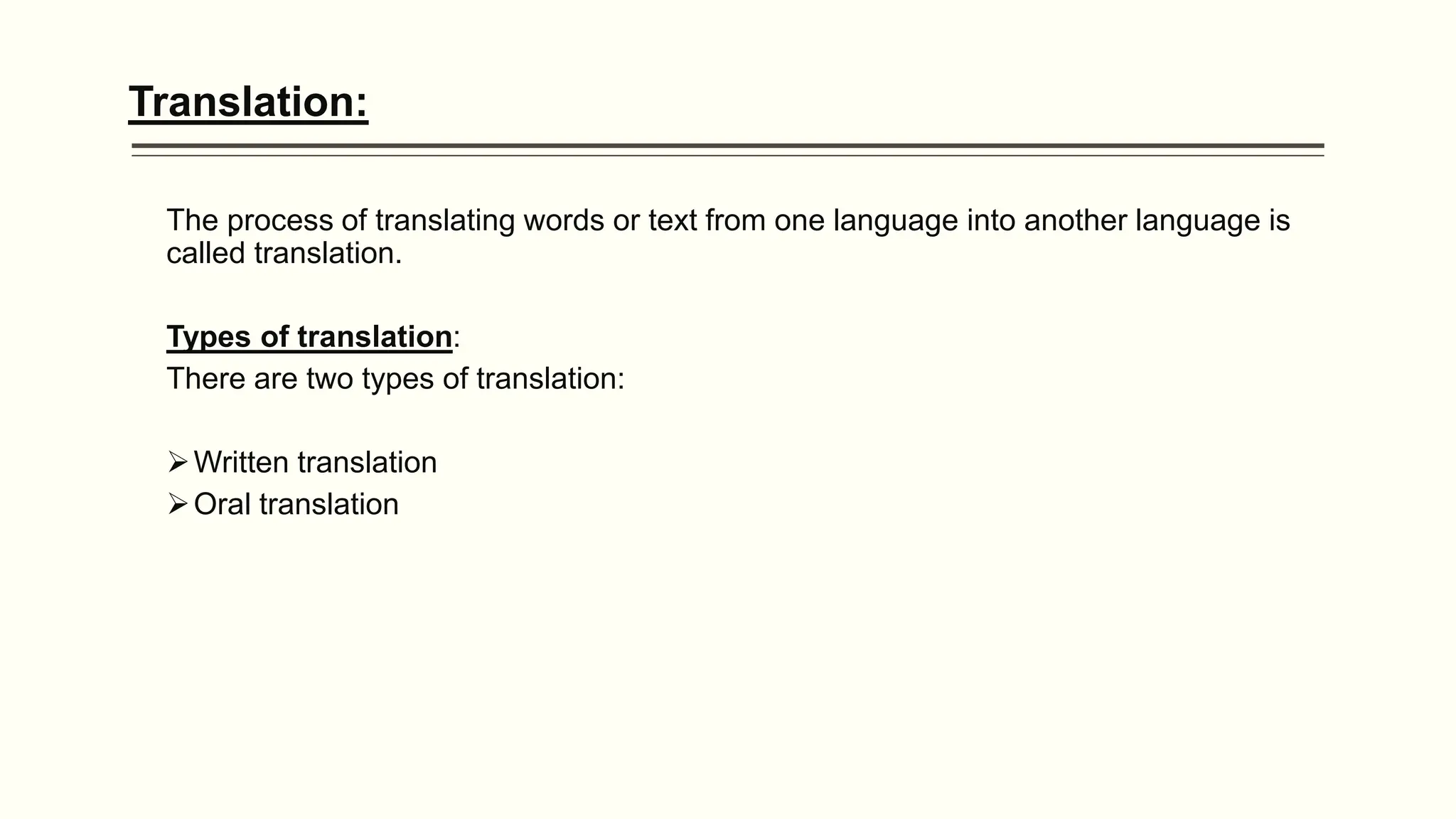 translation skills ( types of translation) | PPTX