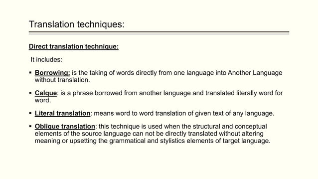 translation skills ( types of translation) | PPTX